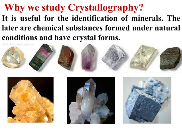 An Introduction to Crystallography | PPTX | Chemistry | Science
