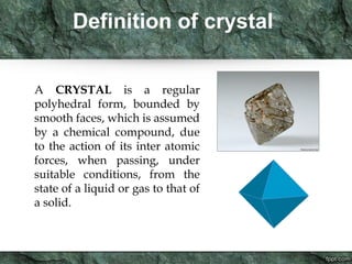 Introduction to Crystallography | PPT