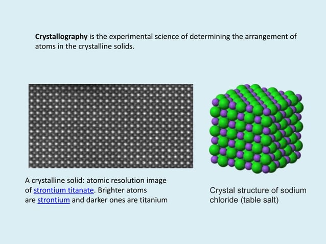 Introduction to Crystallography | PPTX