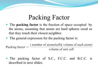 Crystallography | PPT