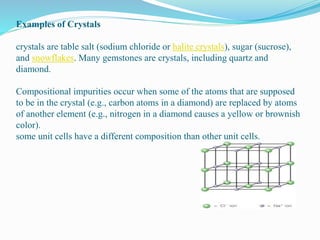 Crystallography | PPT