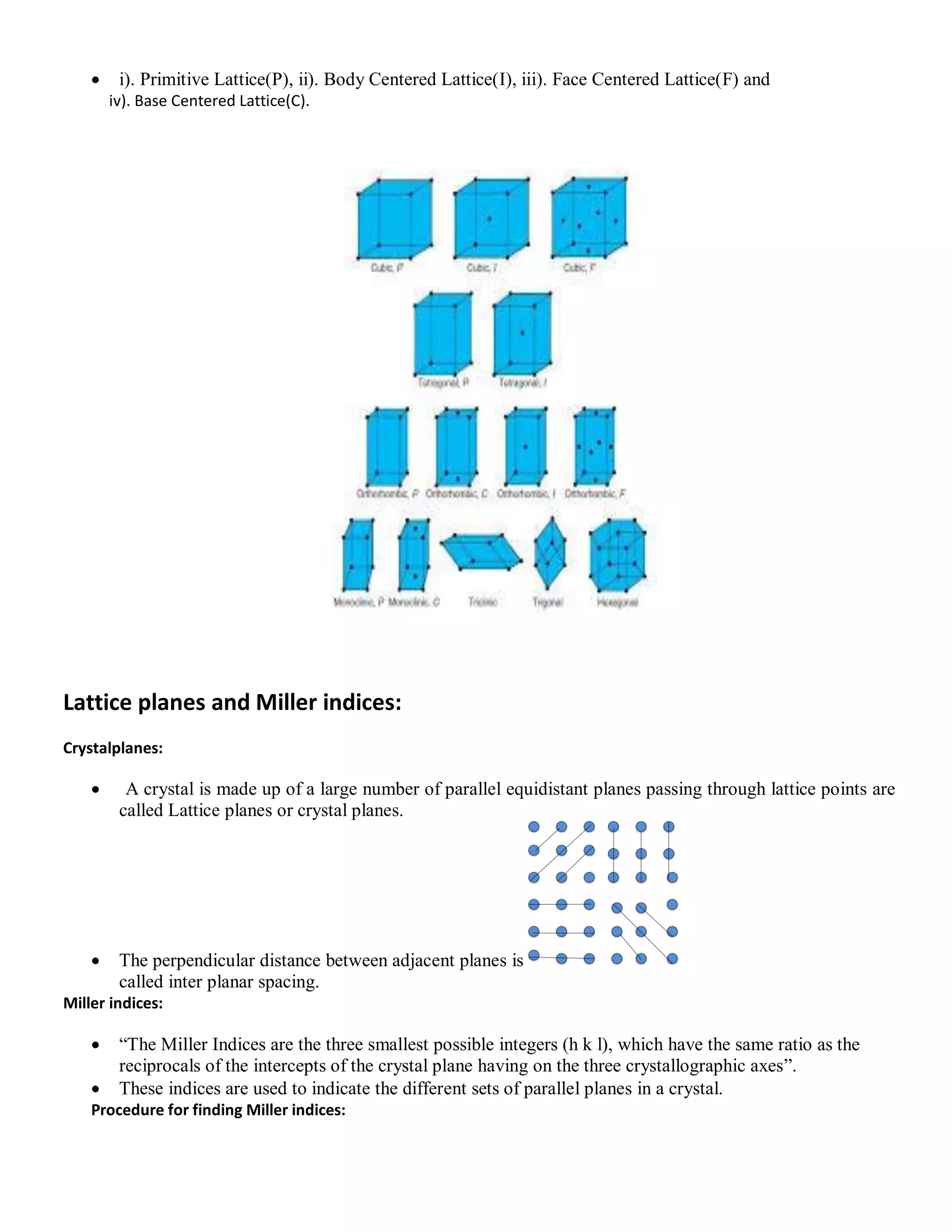 Crystallography | PDF