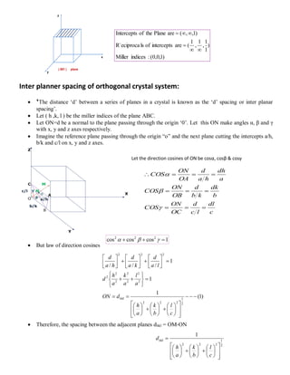 Crystallography | PDF