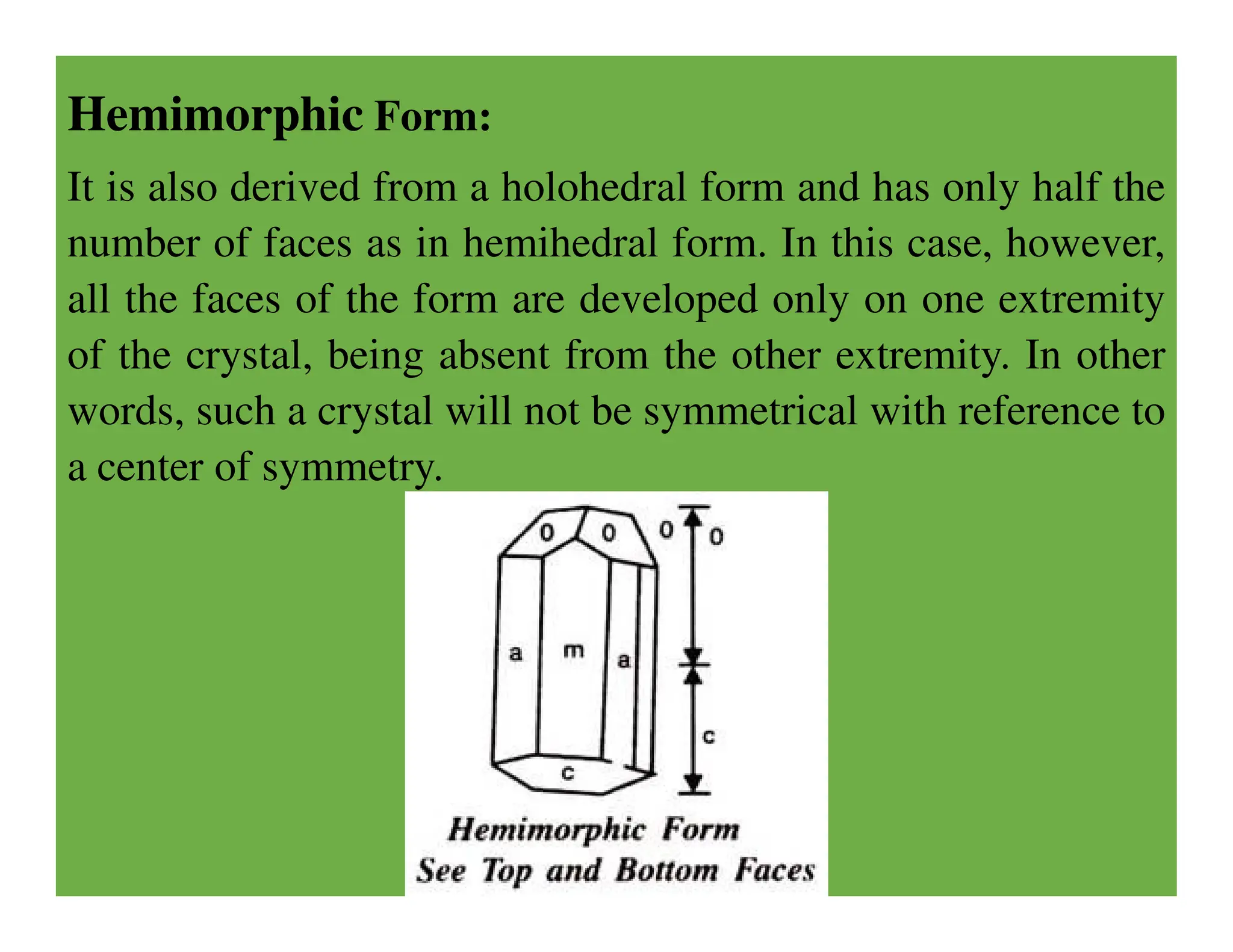 Basics of crystallography, crystal systems, classes and different forms ...