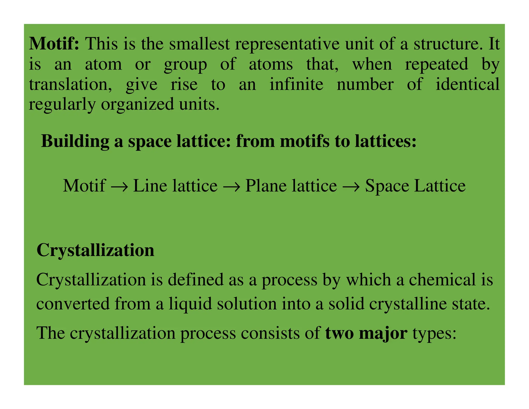 Basics of crystallography, crystal systems, classes and different forms ...