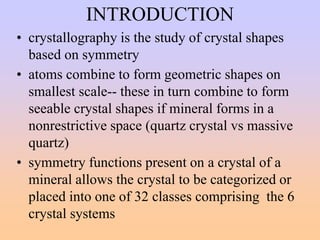 Crystallography | PPTX