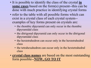 Crystallography | PPTX