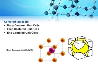 Crystallography | PPT