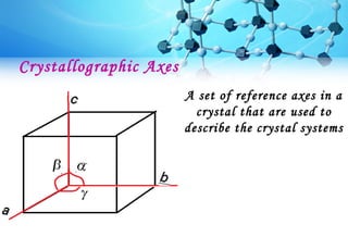 Crystallography | PPT