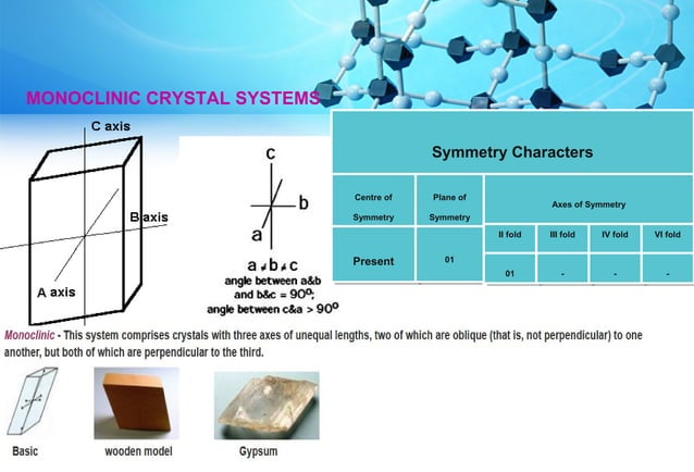 Crystallography | PPT | Chemistry | Science
