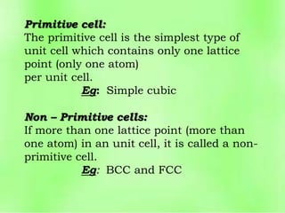 Crystallography INTRODUCTION | PPTX