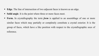 Introduction to Crystallography | PPTX