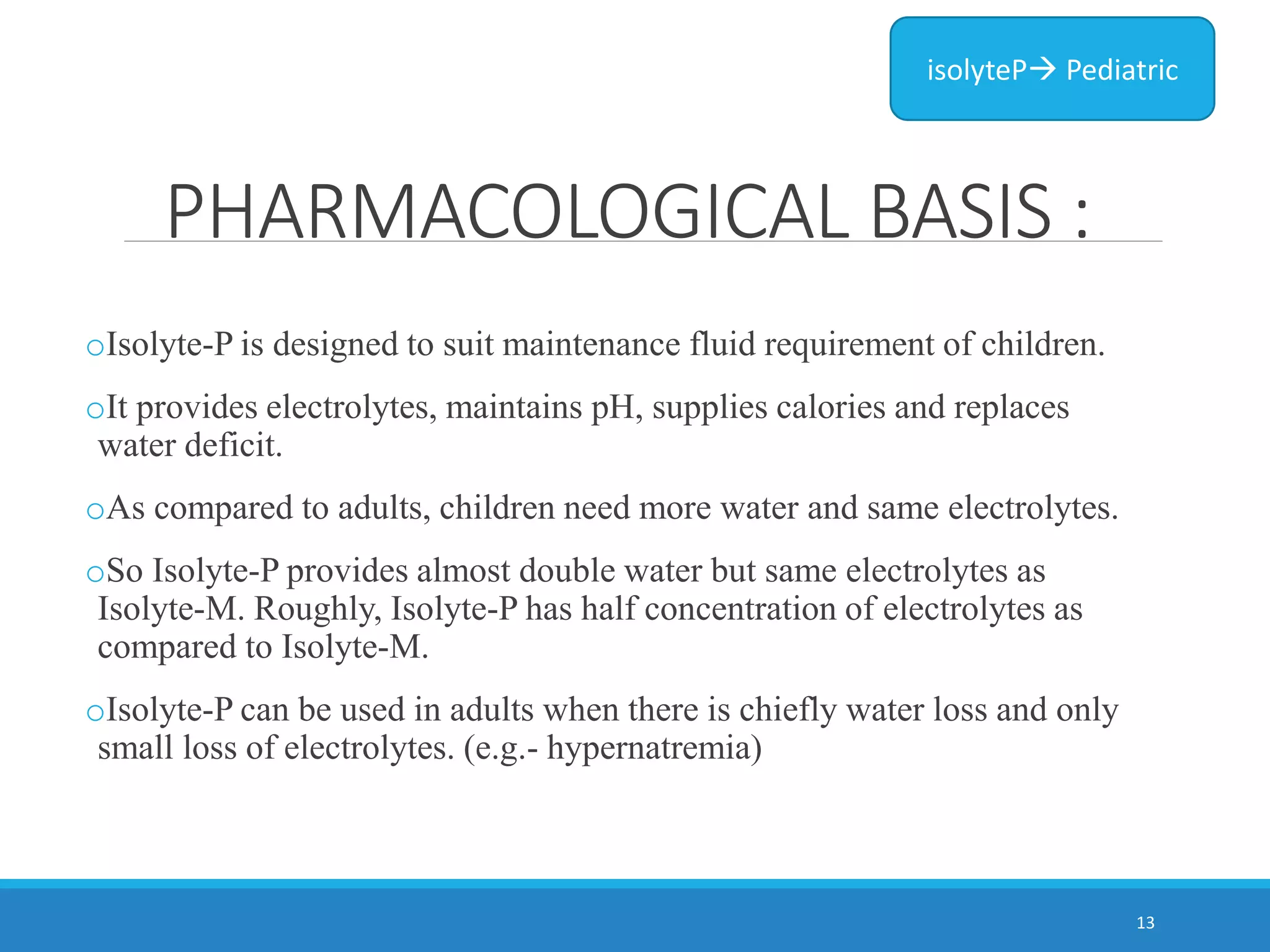 isolyte and preperations | PPTX