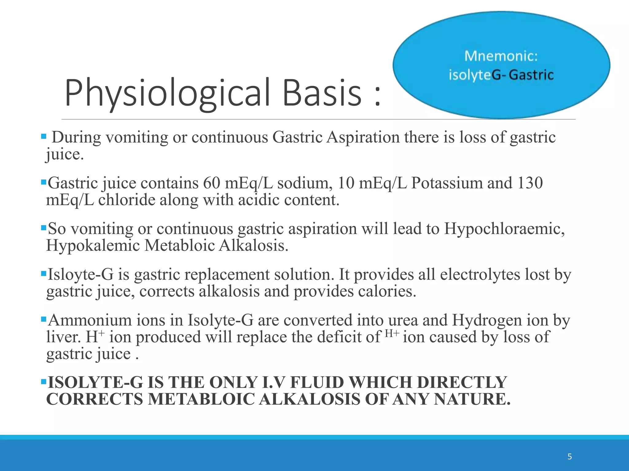 isolyte and preperations | PPTX