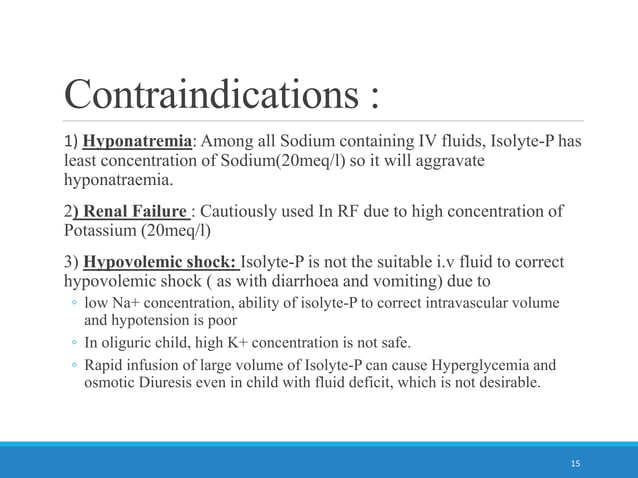 isolyte and preperations | PPTX
