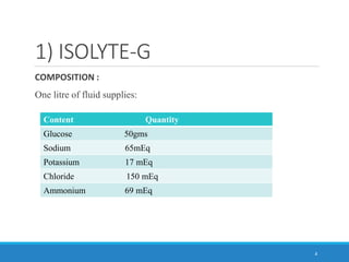 isolyte and preperations | PPTX