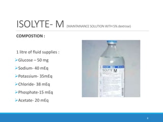 isolyte and preperations | PPTX