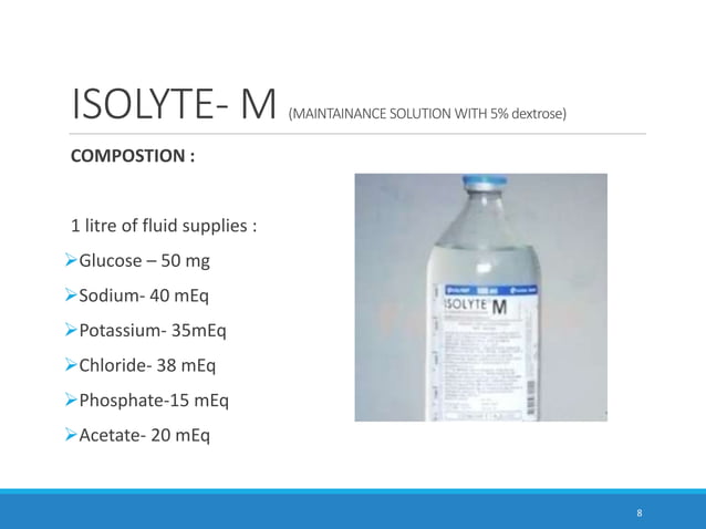 isolyte and preperations | PPTX