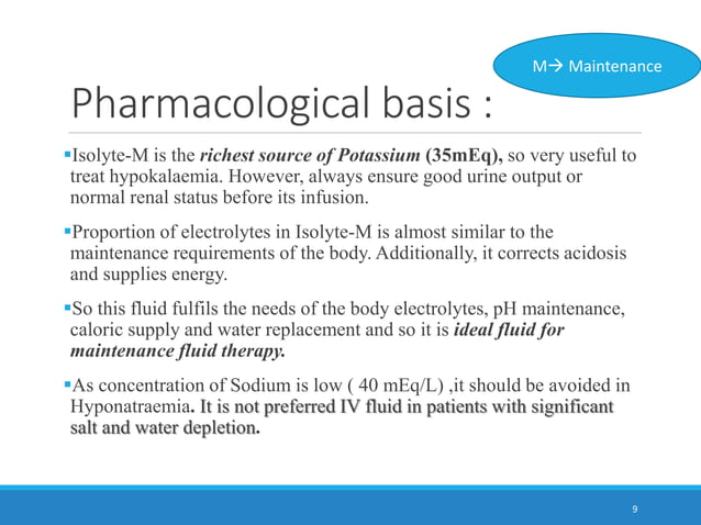 isolyte and preperations | PPTX