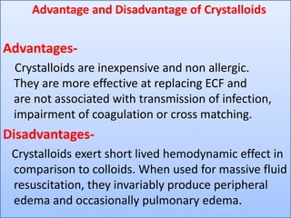 Crystalloids | PPTX