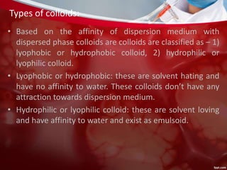 Crystalloids & colloids | PPTX