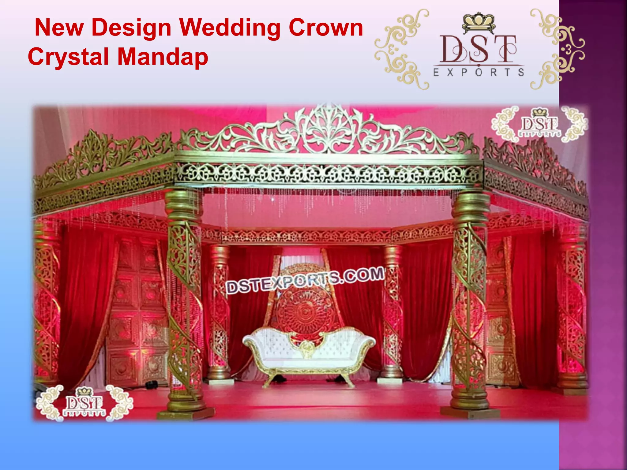 Crystal mandap decoration | PDF | Wedding | Personal Celebrations ...