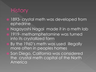 Crystal meth | PPT