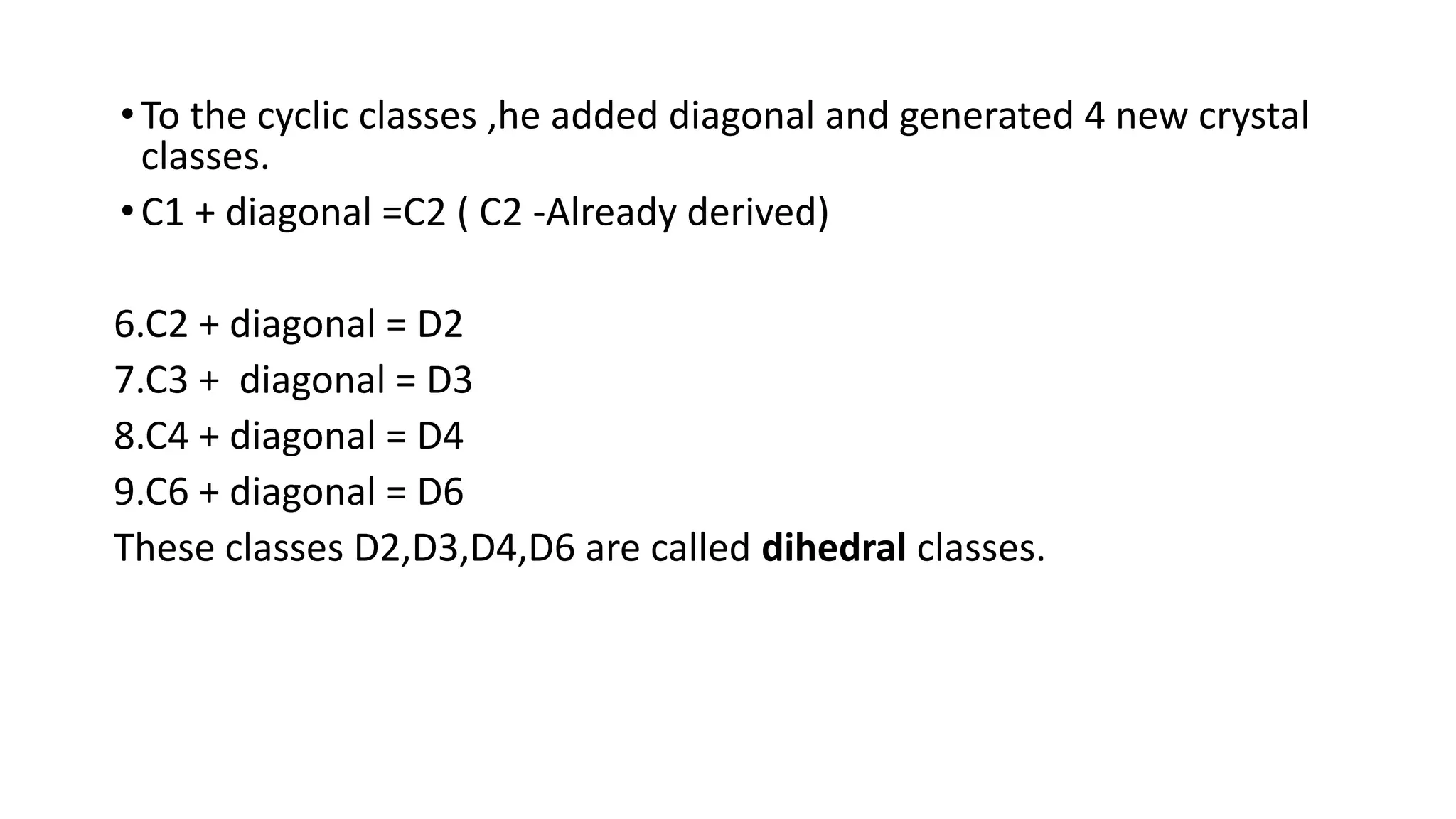 Crystal notation - HM symbol and Schoenflies notation | PDF