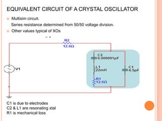 Crystal oscillator | PPTX