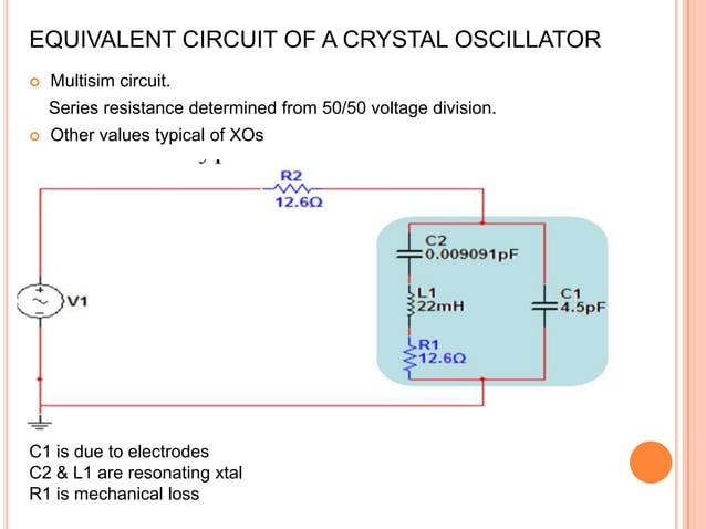 Crystal oscillator | PPTX | Geology | Science