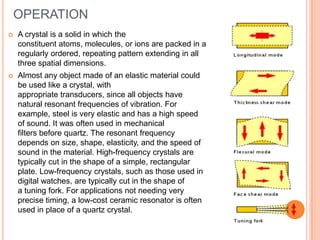 Crystal oscillator | PPTX