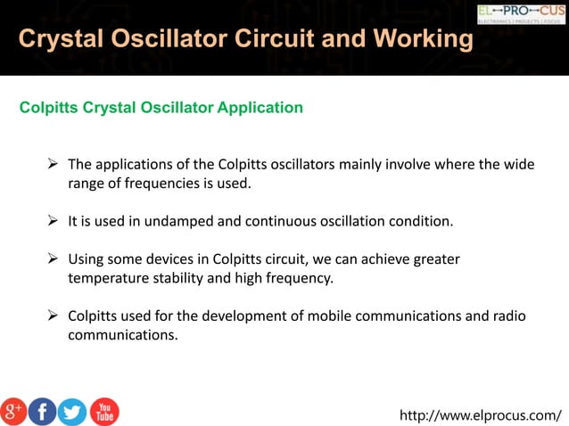 Overview of Crystal Oscillator Circuit Working and Its Application ...