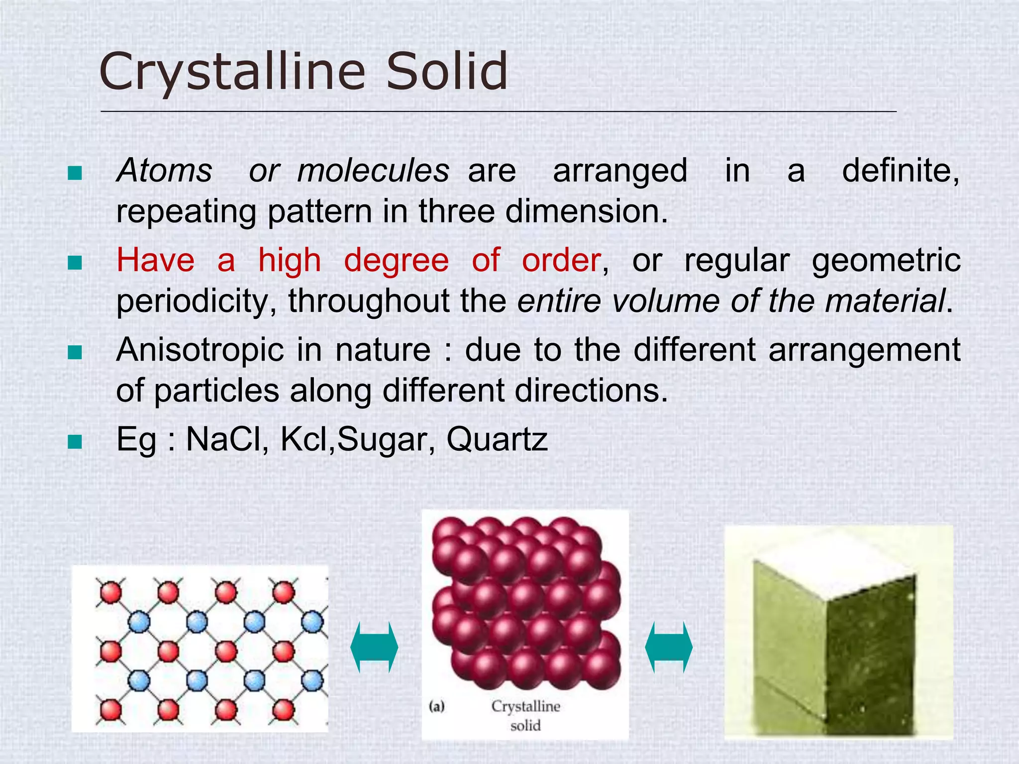 Crystal physics | PPTX