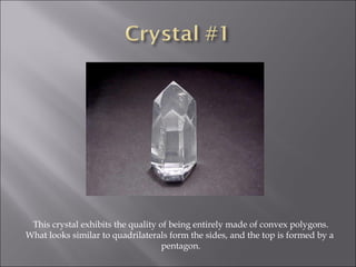 Crystals | PPT