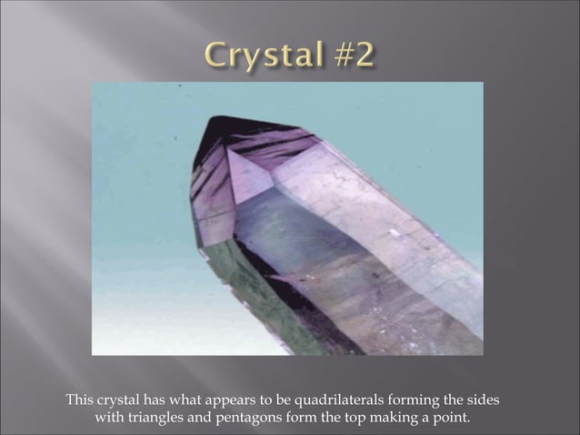 Crystals | PPT