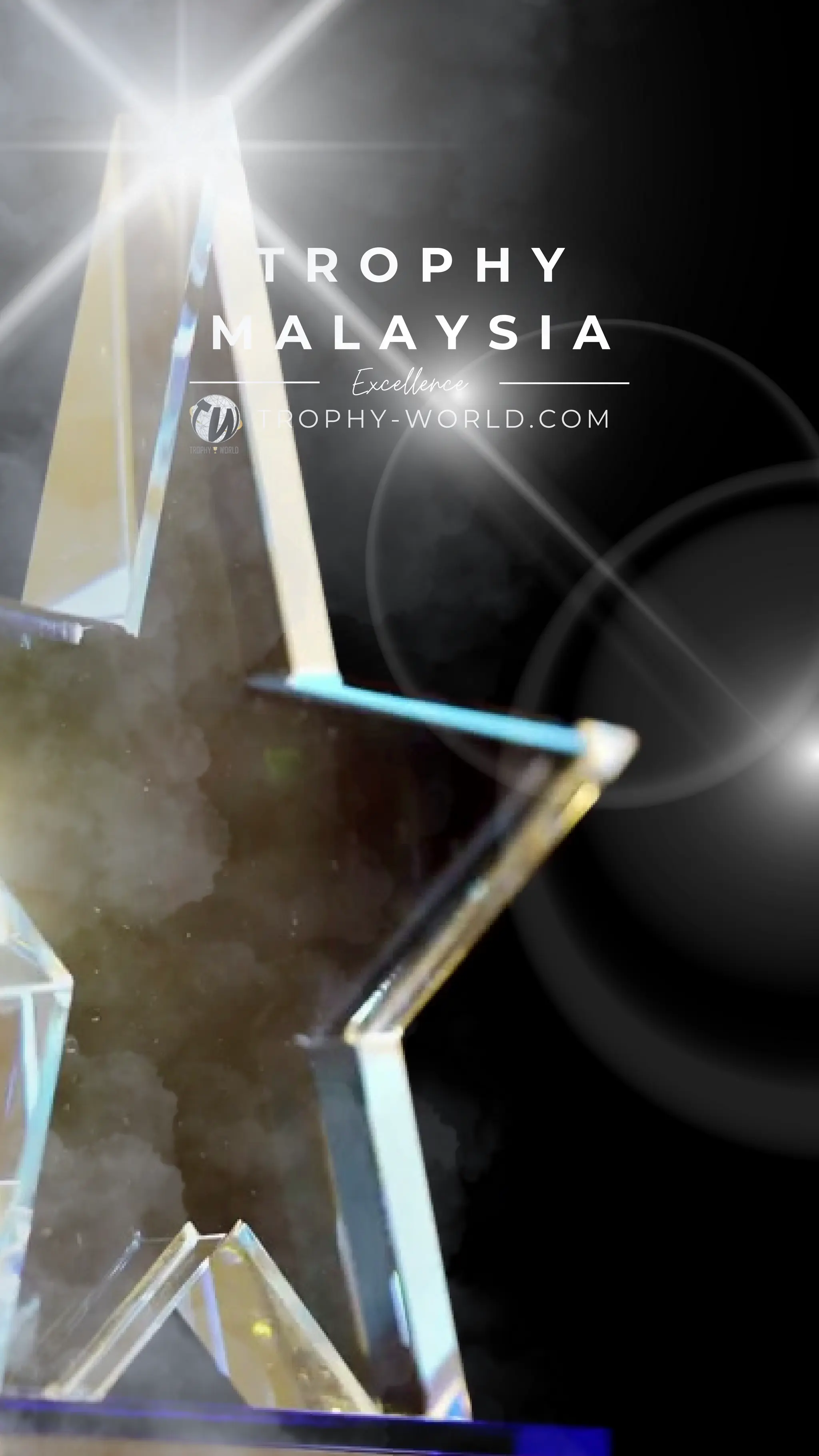 Crystal Star Plaques at Trophy-World Malaysia | Custom Trophies ...