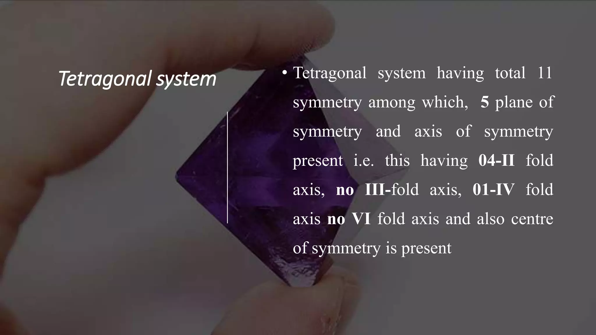 Crystal stmmetry | PPTX