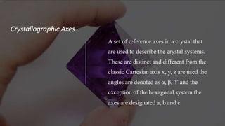 Crystal stmmetry | PPTX