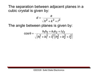 Crystal structure | PPT
