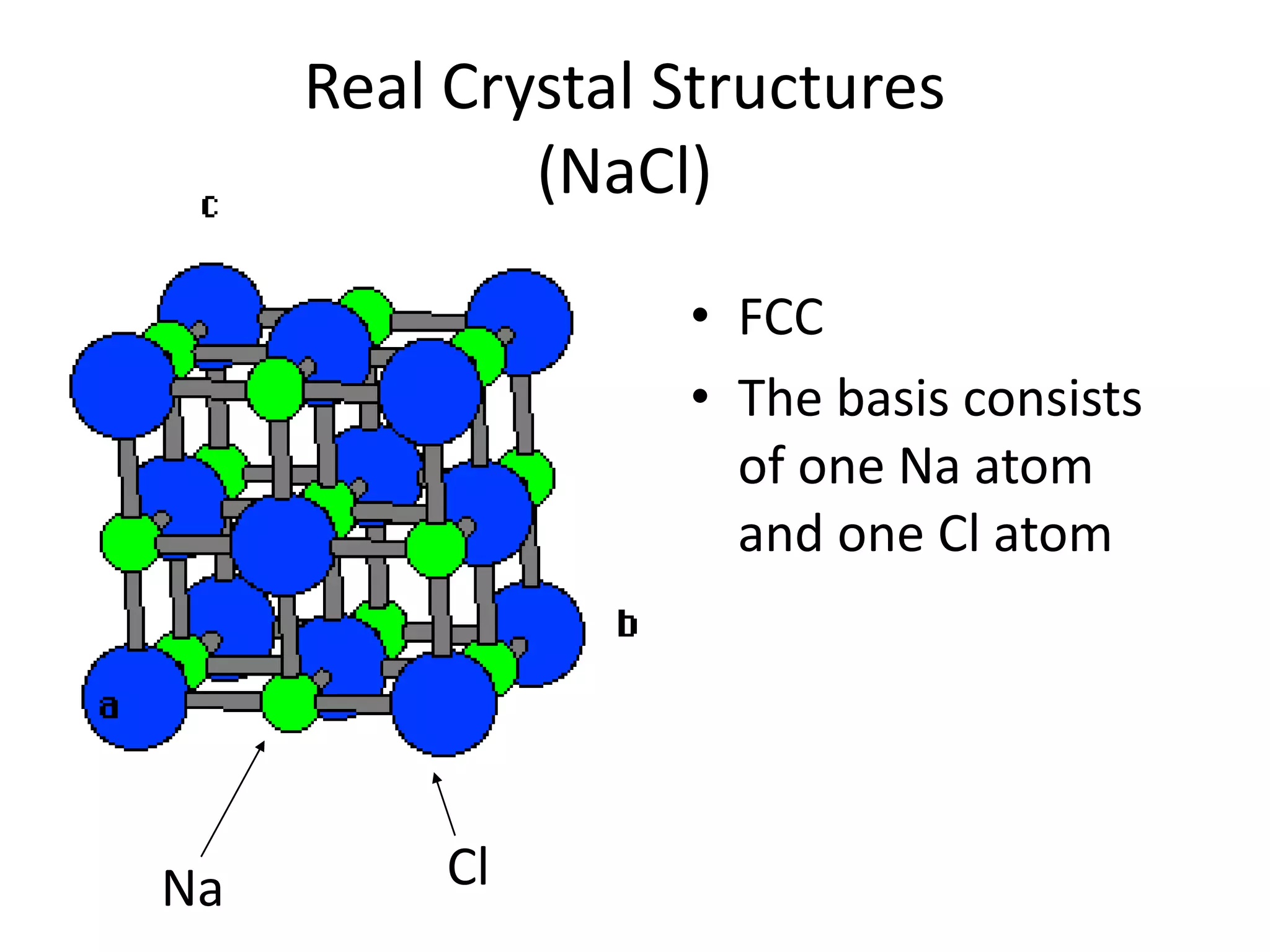 Crystal structure | PPTX
