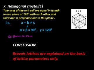 Crystal structure | PPTX