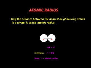 Crystal structure | PPTX