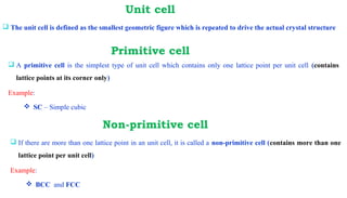 Crystal structure | PPT