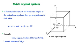 Crystal structure | PPT