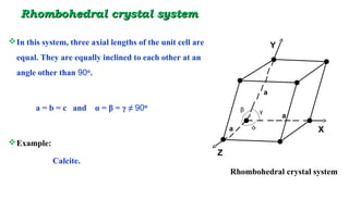 Crystal structure | PPT