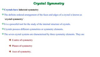 Crystal structure | PPT