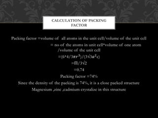 Crystal structure crystallograhy | PPT