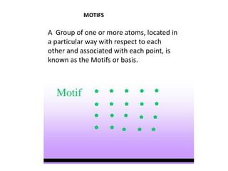 Crystal structure | PPTX