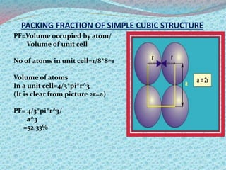 Crystal structure | PPT