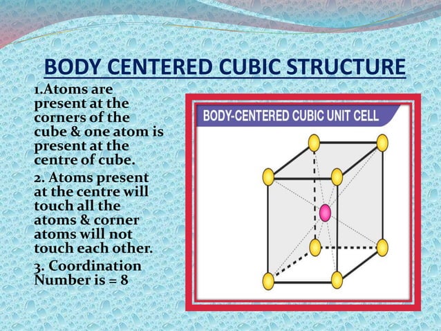 Crystal structure | PPT